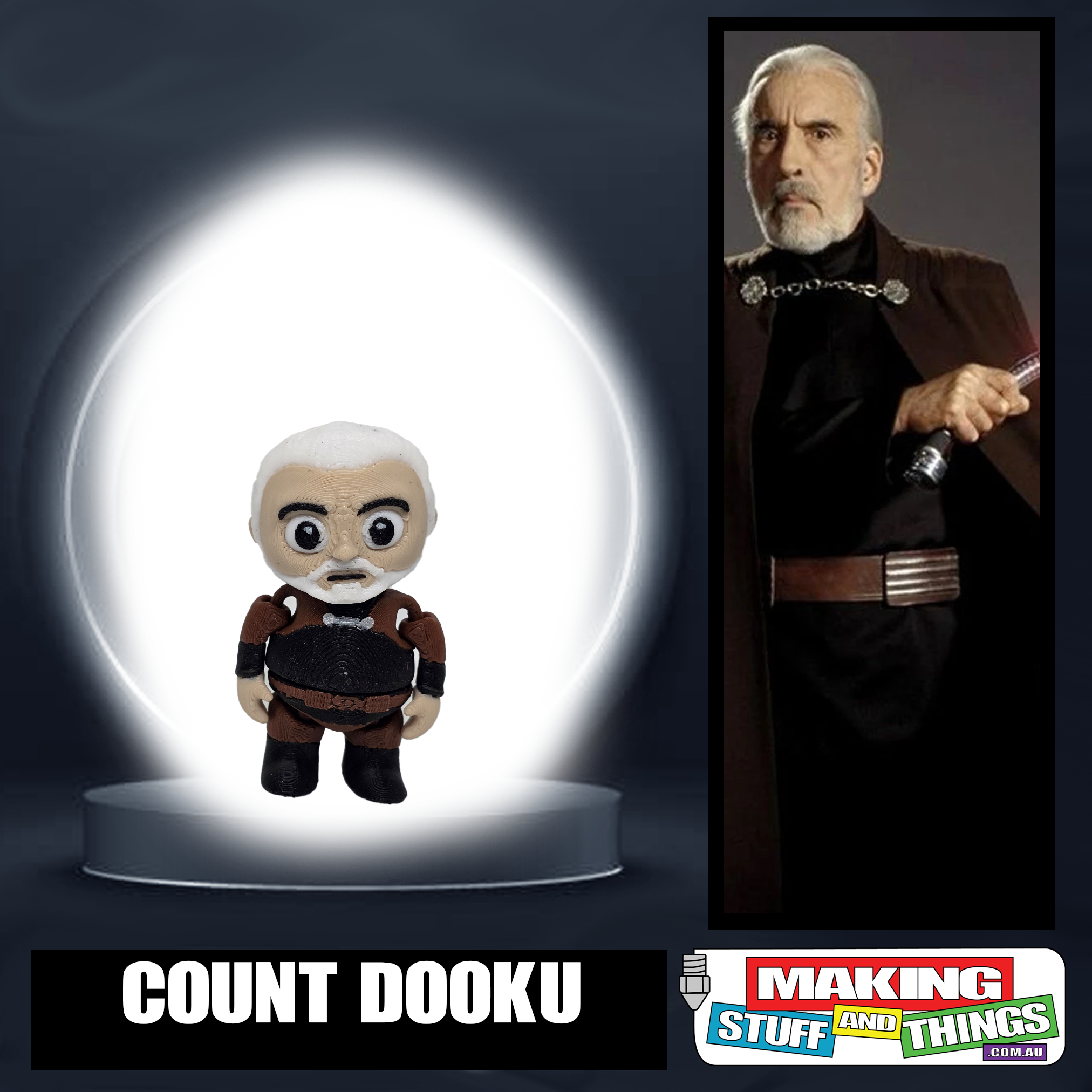 Pocket Mates: Count Dooku – Making Stuff and Things