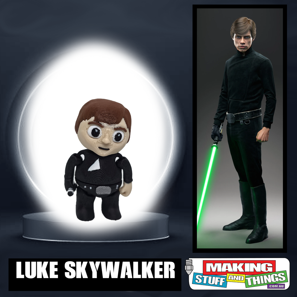 Pocket Mates: Luke Skywalker – Making Stuff and Things